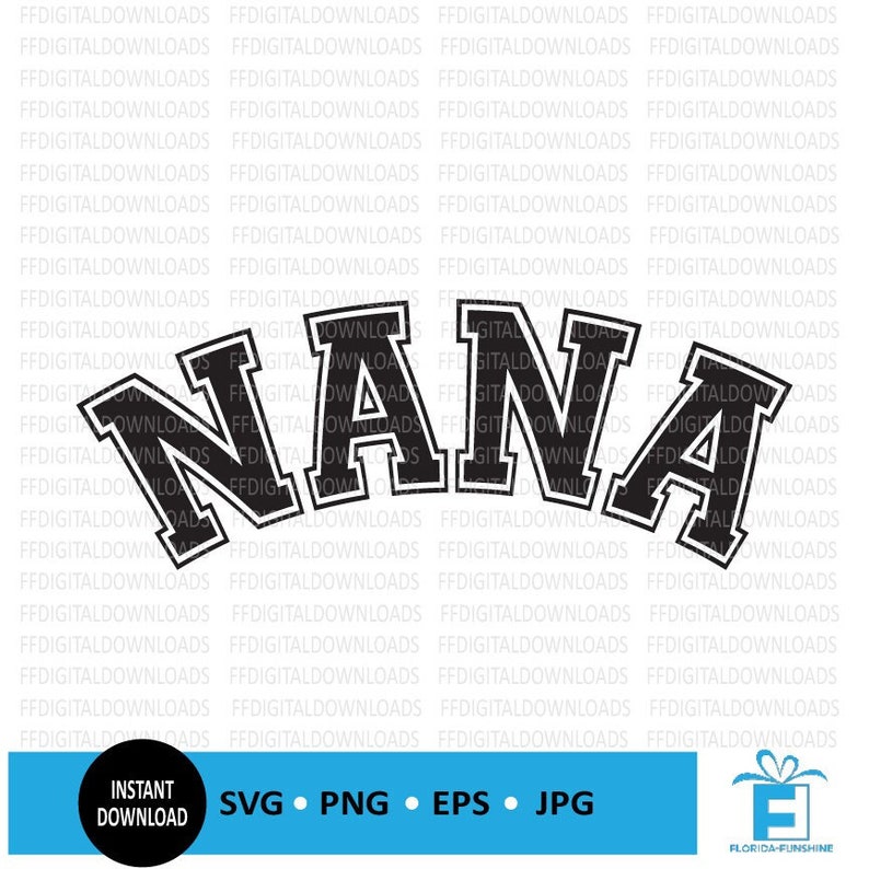 Nana SVG, Nana PNG, Nana Clipart, Nana Digital Clipart, Nana Design ...