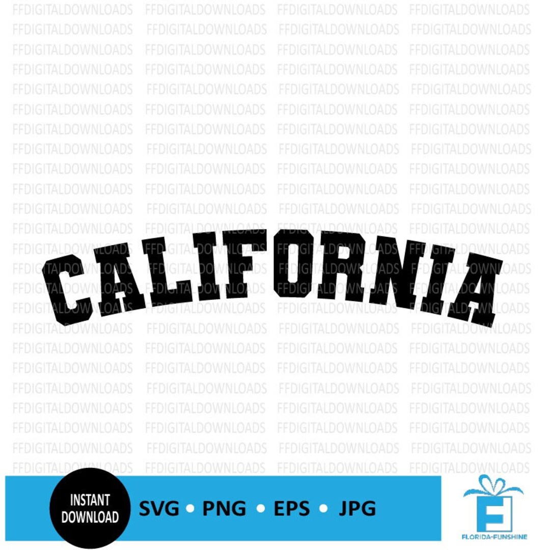 California SVG, California PNG, California Shirt Design, California ...