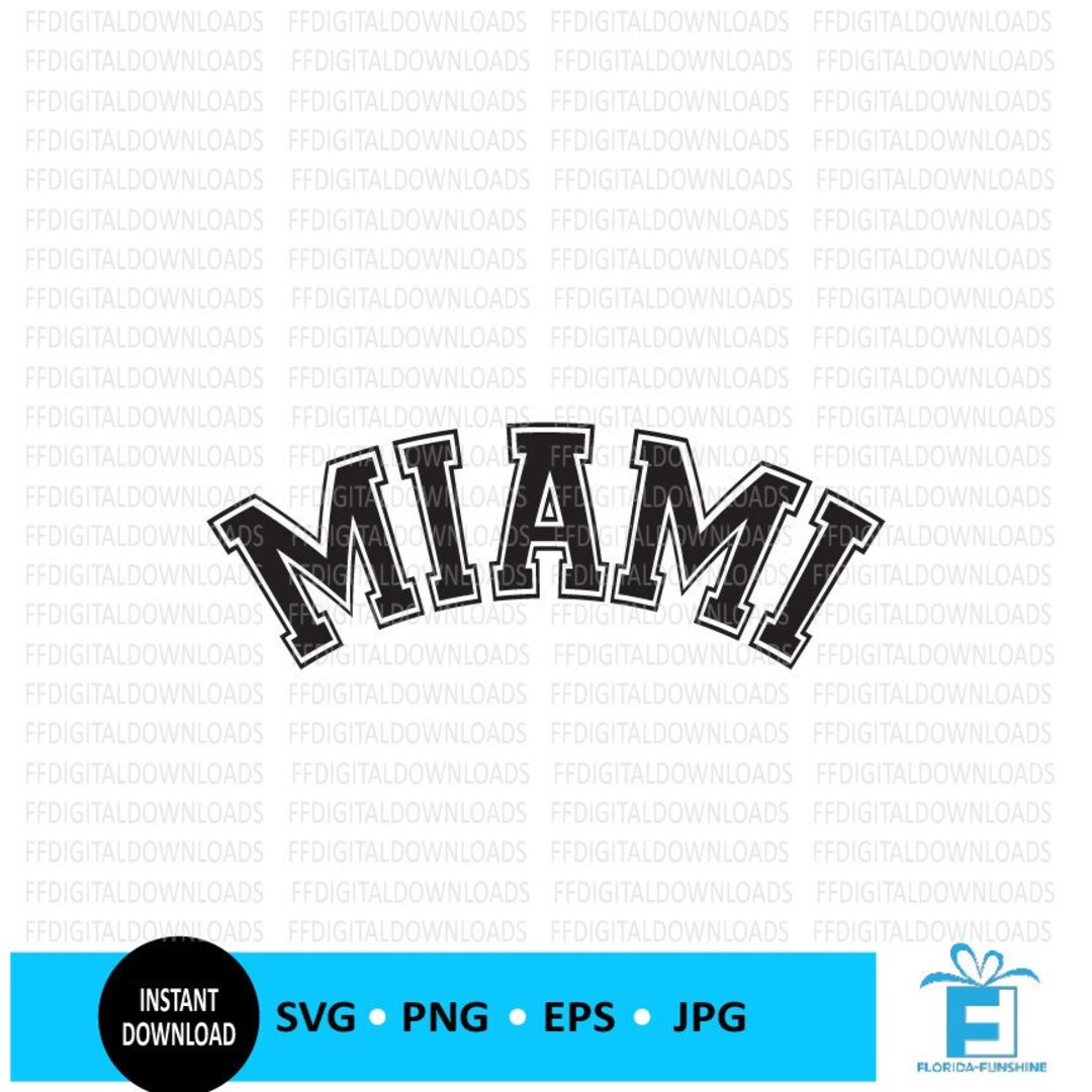 Miami SVG, Miami PNG, Miami Shirt Design, Miami, Miami Florida, Miami ...
