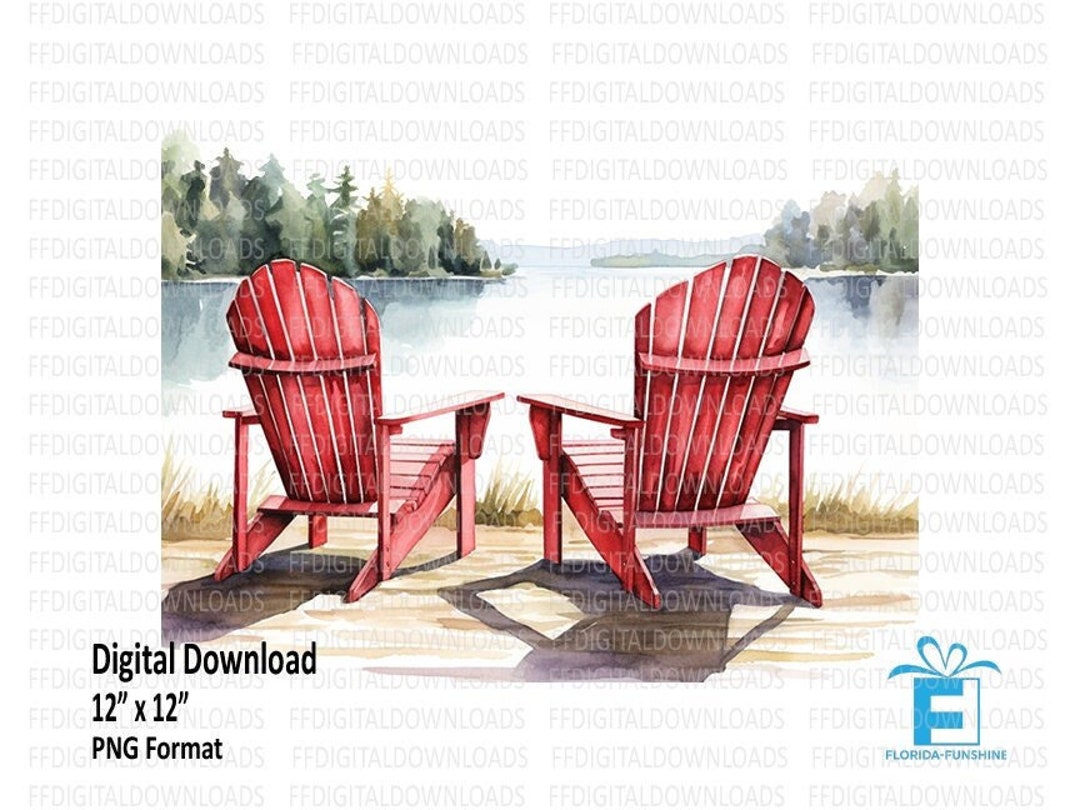 Adirondack Chairs PNG, Adirondack Chairs Clipart, Adirondack Png ...