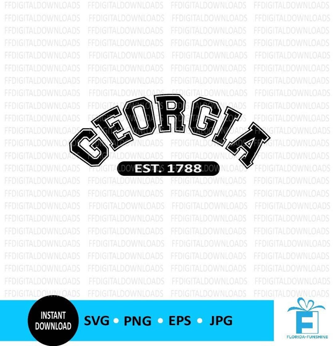 Georgia SVG, Georgia PNG, Georgia Shirt Design, Georgia Gift, Georgia ...