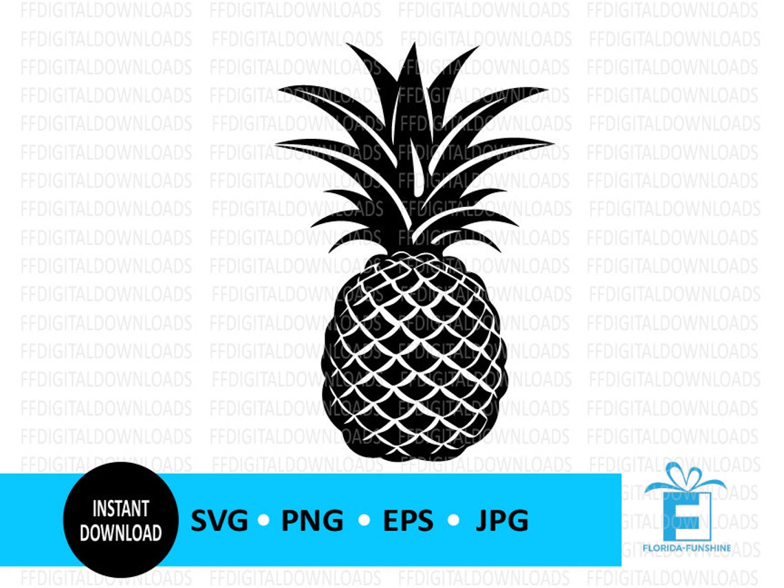 Pineapple SVG Pineapple PNG Pineapple Clipart Pineapple - Etsy