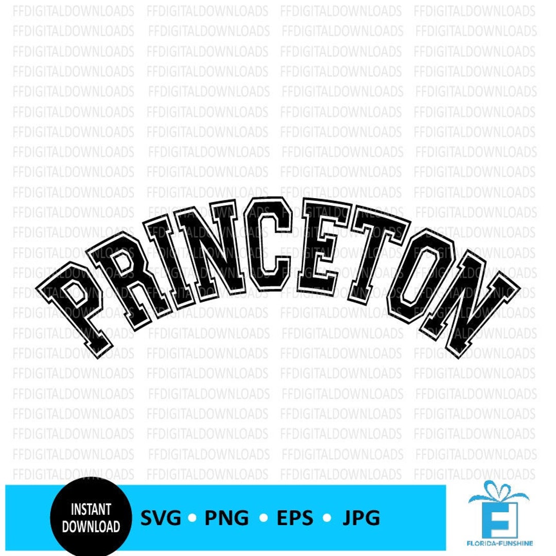 Princeton SVG, Princeton PNG, Princeton Shirt Design, Princeton New ...