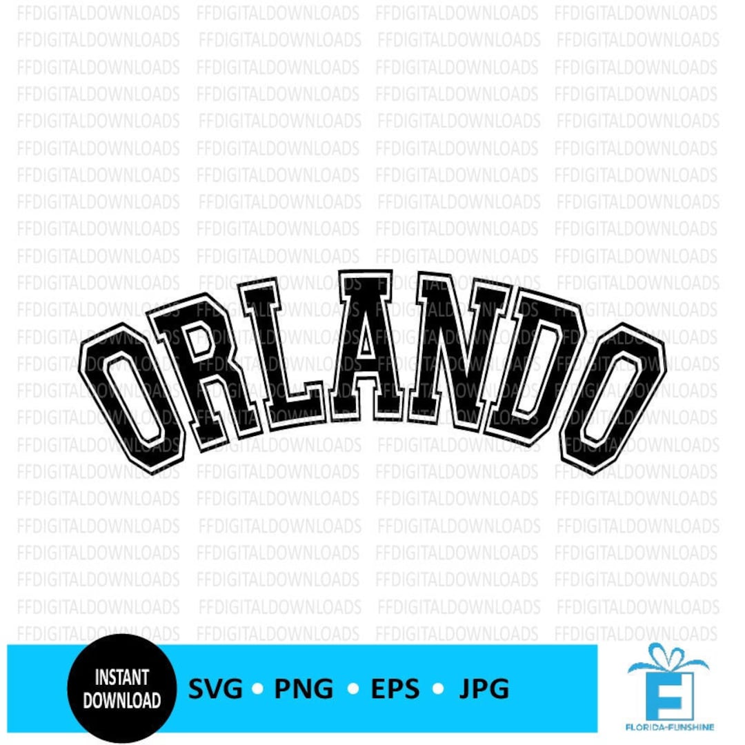 Orlando SVG, Orlando PNG, Orlando Shirt Design, Orlando Florida Svg ...