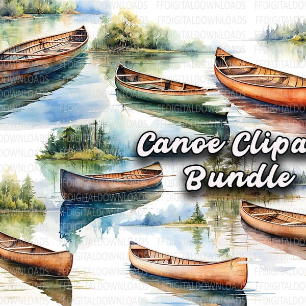 Canoe Svg - Etsy