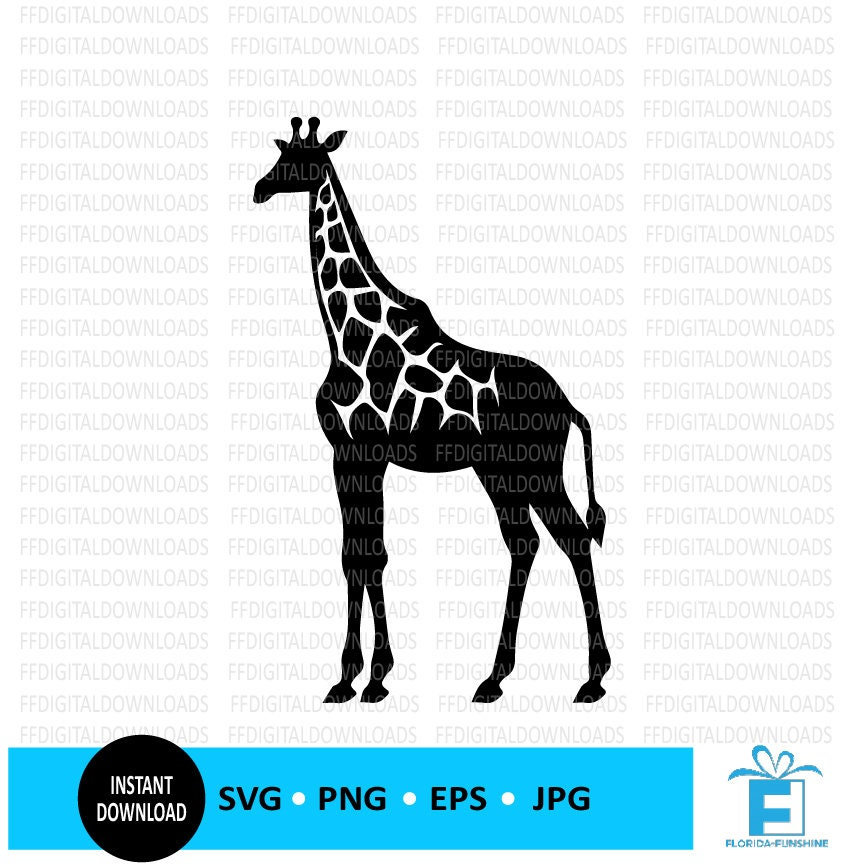 Jirafa SVG Jirafa PNG Jirafa Clipart Diseño de Jirafa - Etsy España