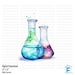 Beakers Clipart, Beakers Png, Watercolor Beakers, Beakers, Science Lab ...