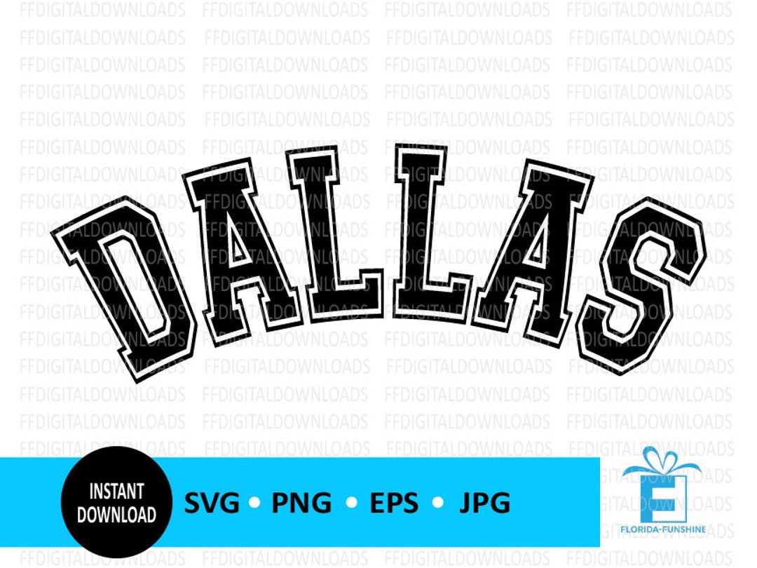 Dallas SVG, Dallas PNG, Dallas Shirt Design, Dallas Vector, Dallas ...