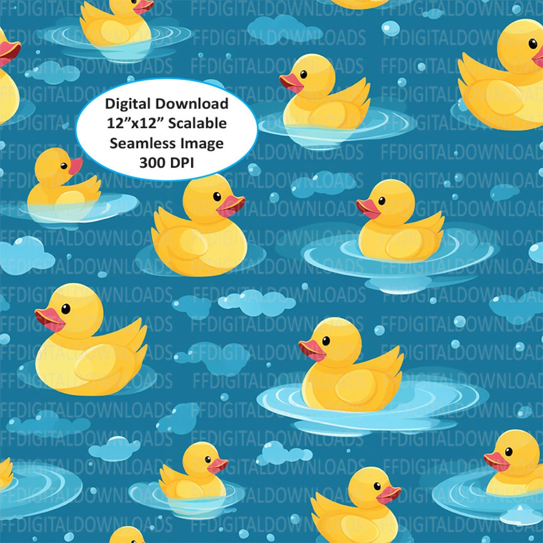Rubber Ducks Sublimation, Digital Design Download, Rubber Duckies Image ...