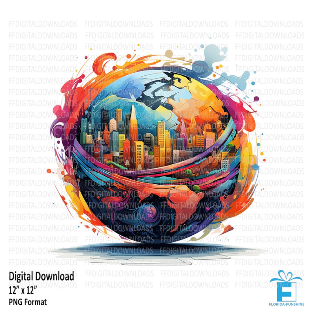 World Clipart, Png, Watercolor Globe, Earth Png, World Traveler Clipart ...