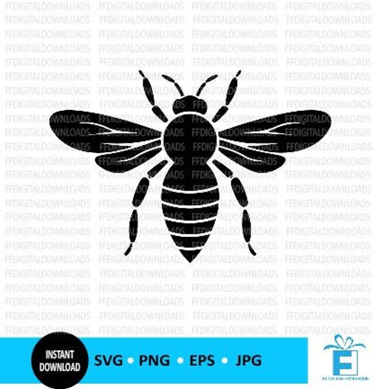 Bee SVG Bumble Bee SVG Bee Png Clipart Cricut Cut File - Etsy