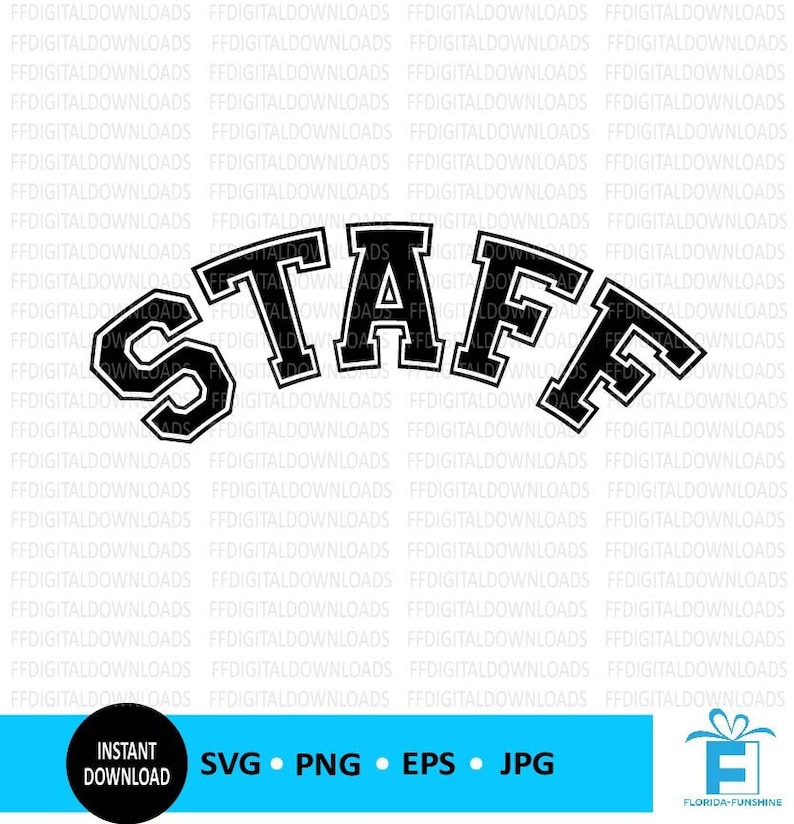 Staff SVG Staff Design Staff Shirt SVG Staff Jpg Staff - Etsy