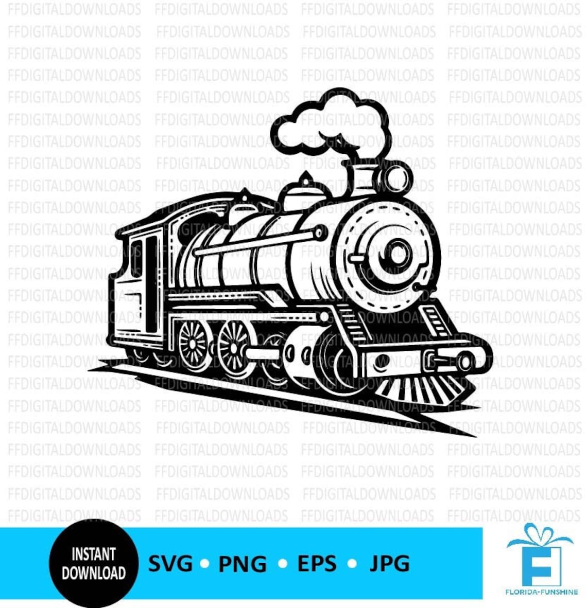 Train SVG, Train PNG, Locomotive Svg, Model Train Svg, Train Clipart ...