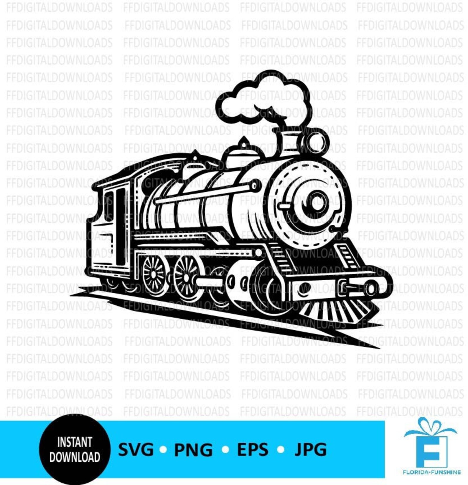 Zug SVG, Zug PNG, Lokomotive svg, Modellzug svg, Zug Clipart, Zug ...