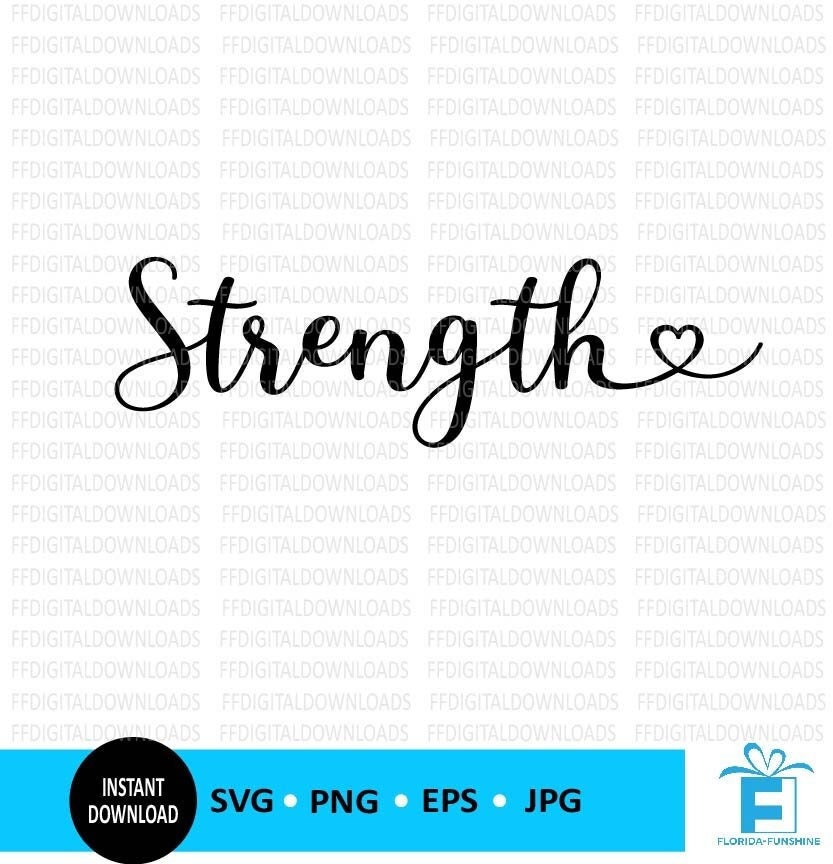 Strength Word Art