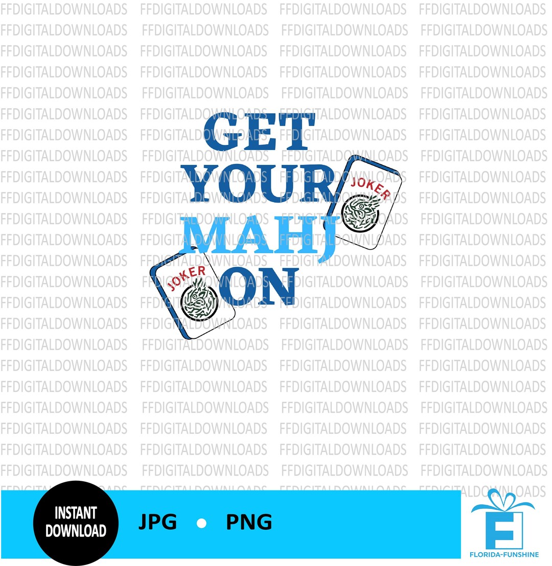 Mahjong PNG Mahjong Joker PNG Get Your Mahj on Mahjong Download DTG ...