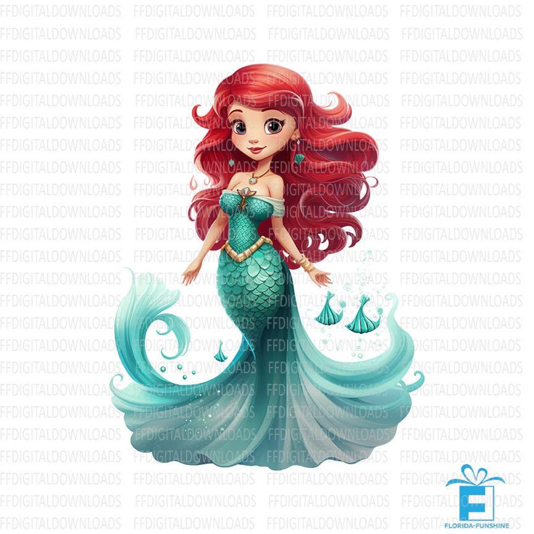 Princess PNG, 7 High-quality Pngs, Little Princess Clipart, Watercolor ...