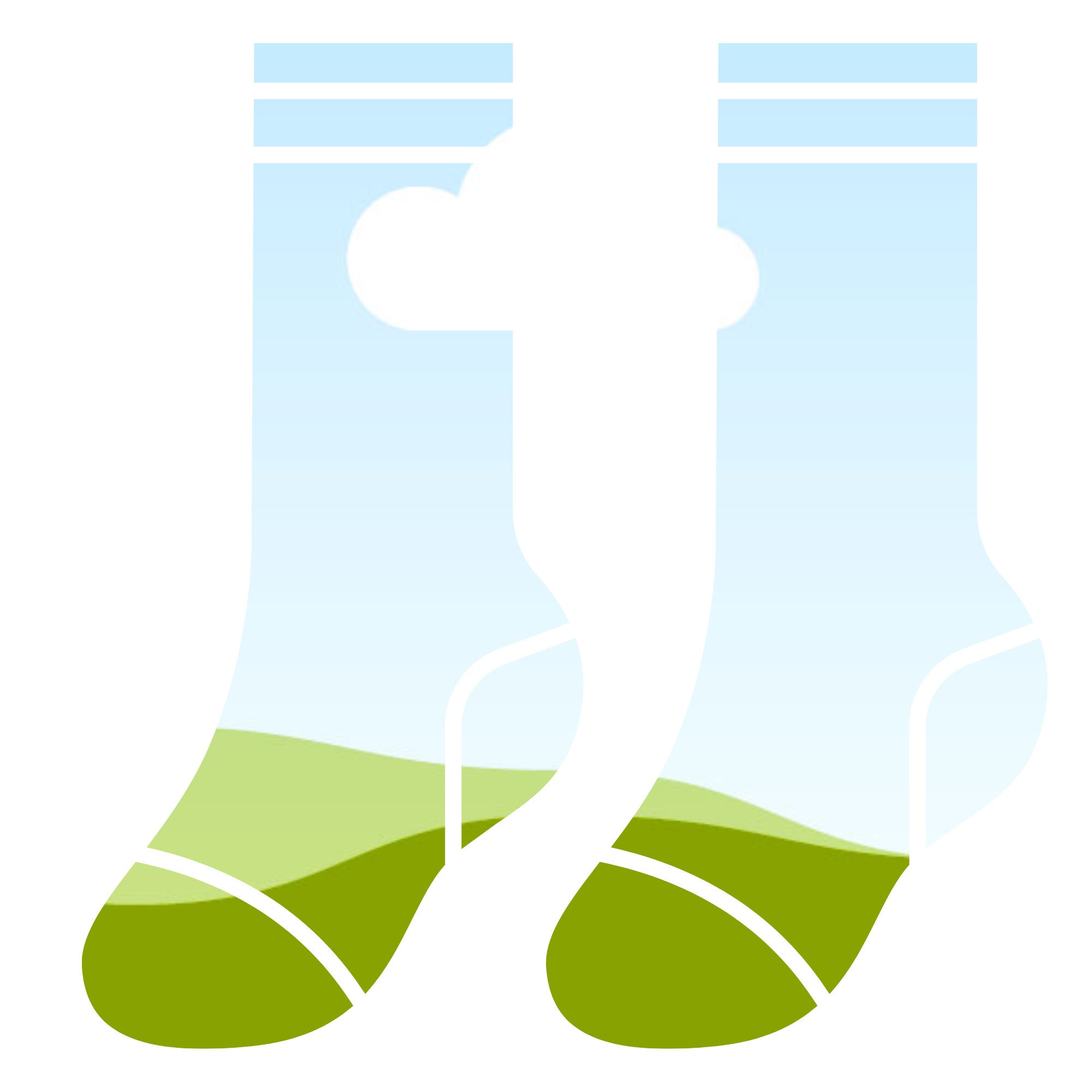Socks Clipart, Socks Canva Frame, Drag and Drop Editable Canva Template ...
