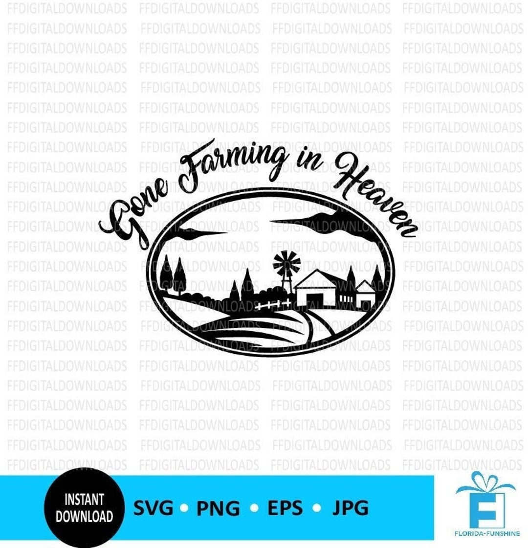 Memorial SVG - Farmer Memorial PNG - Farmer Memorial SVG - Gone Farming ...