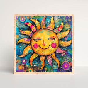 Celestial PNG, Celestial Smiling Sun, Cheery Artwork, Digital Artwork ...