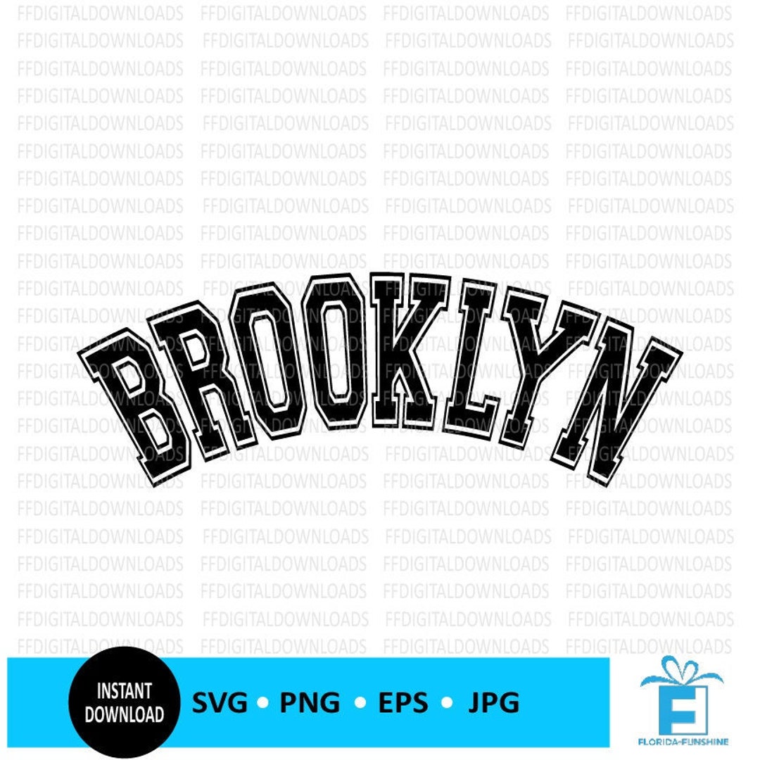 Brooklyn SVG, Brooklyn PNG, Brooklyn Shirt Design, Brooklyn New York ...