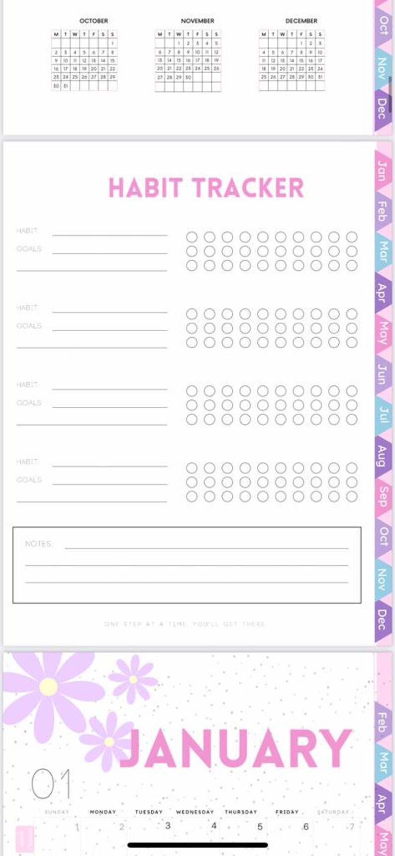 Monthly Planner - Etsy