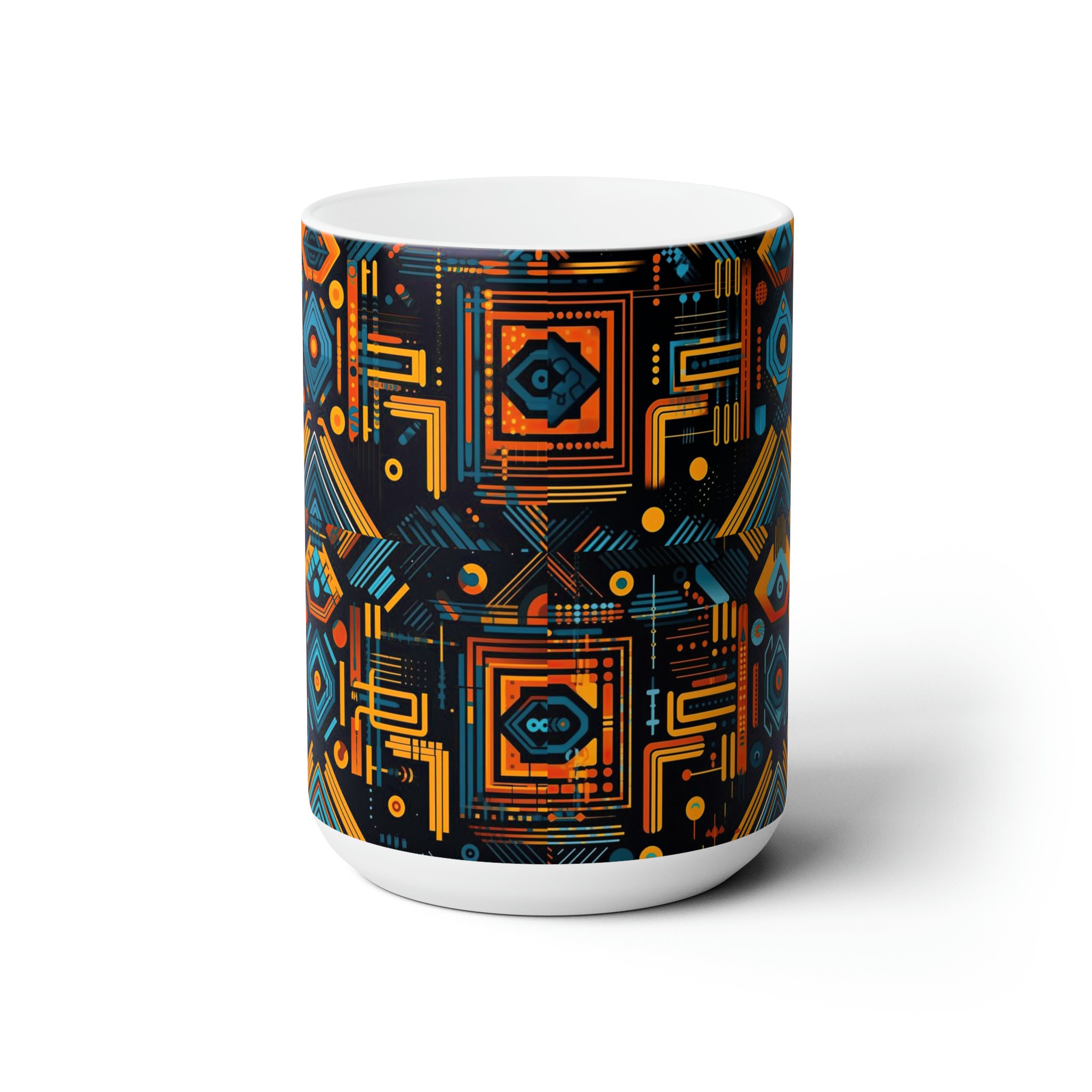 Futuristic Blade Runner Abstract Design Ceramic Mug 15oz - Etsy