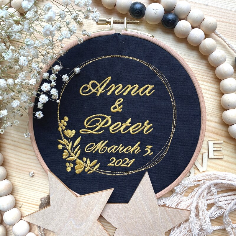 Wedding Date Art - Etsy