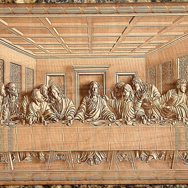 Last Supper Plaque - Etsy