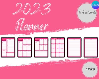 Vintage 2023 Monthly Digital Planner A4 Size in PDF Printable Calendar ...