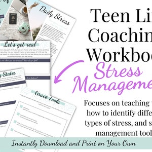 Mental Health Resources for Teens Stress Management Life Coaching ...