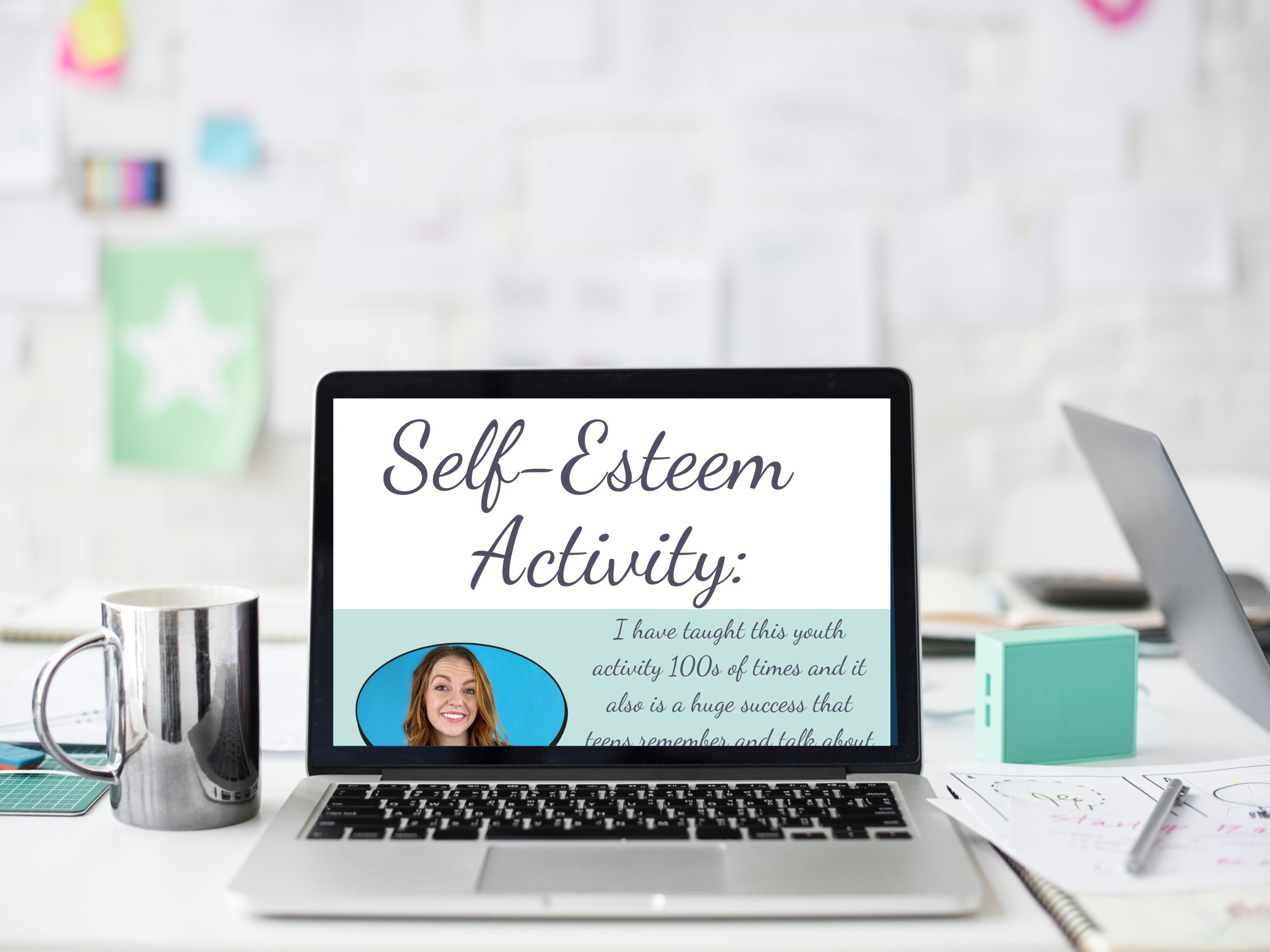 Teen Activity Packet Self Esteem Workshop Mental Health Resources PDF ...