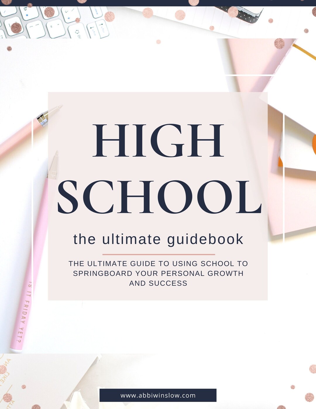 High School Guidebook for Teenagers (digital Download) - Etsy