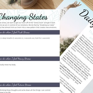Teen Stress Management Workbook: Life Coaching Resources (PDF Download ...