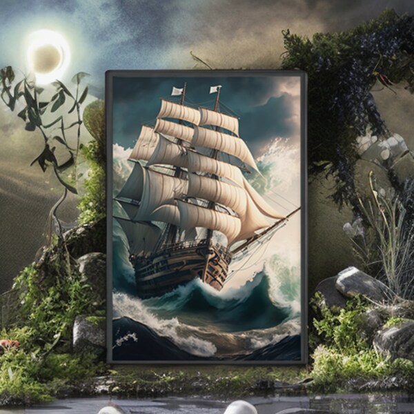 Storm From the Sea - Etsy