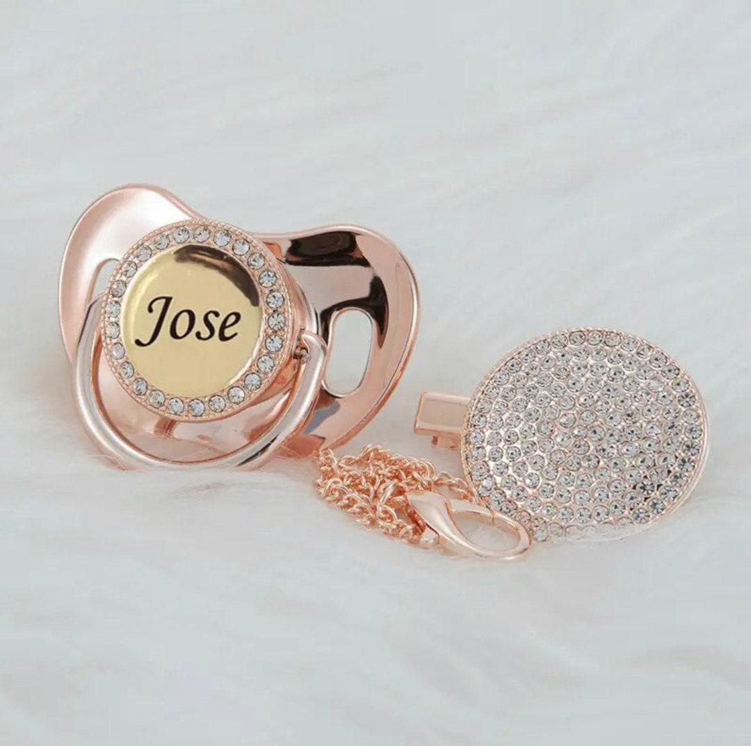 Custom Pacifier With Name Gift Box Personalised Pacifier Dummy - Etsy