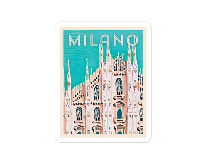 Greece Sticker, Santorini, Vinyl Sticker, Bubble-free, Travel Sticker ...