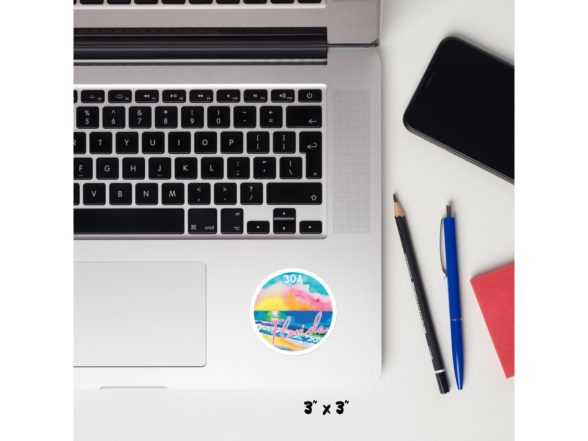 Florida 30A Sticker, Vinyl Sticker, Bubble-free, Travel Sticker, Water ...