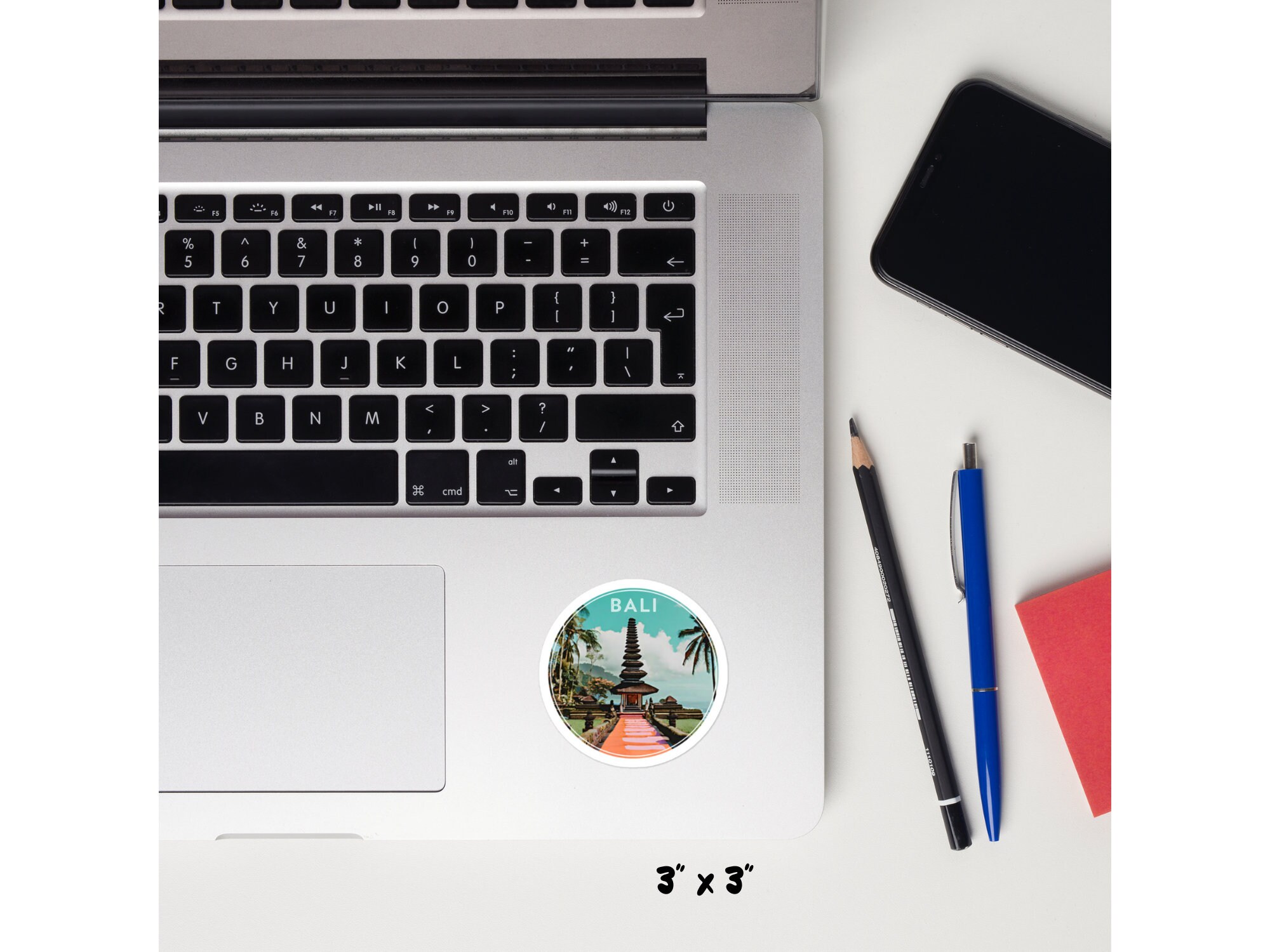 Bali Sticker, Indonesia, Vinyl Sticker, Bubble-free, Travel Sticker ...