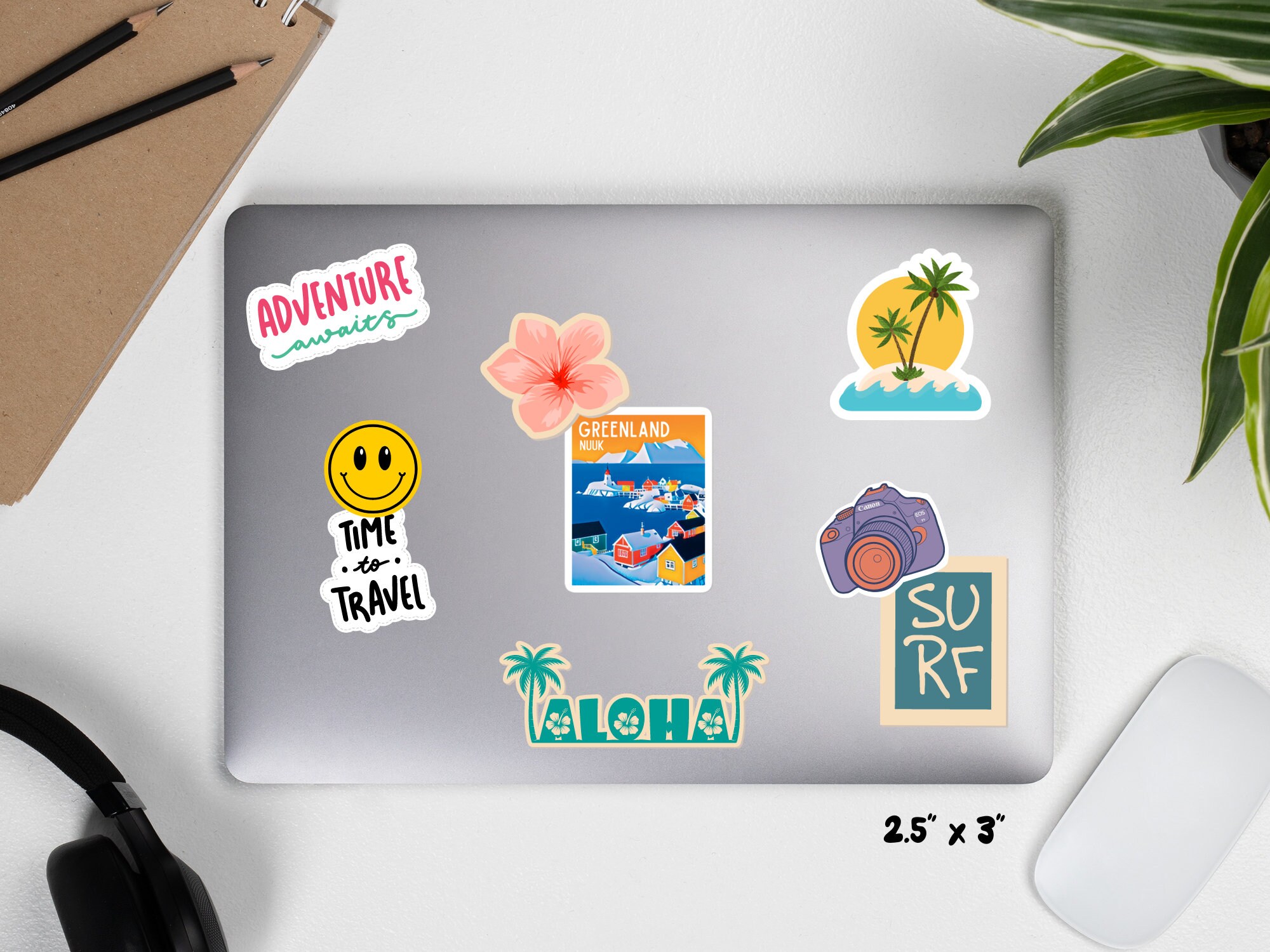 Nuuk, Greenland Sticker, Vinyl Sticker, Bubble-free, Travel Sticker ...