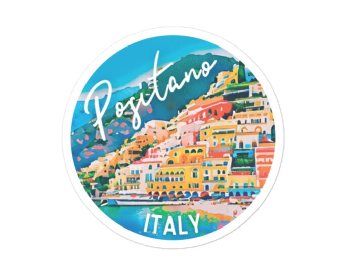 Greece Sticker, Santorini, Vinyl Sticker, Bubble-free, Travel Sticker ...