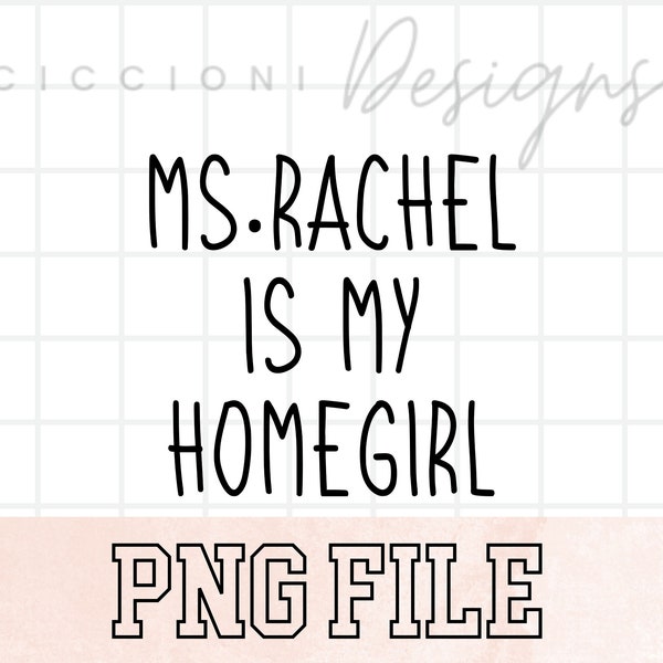 Ms Rachel Svg - Etsy