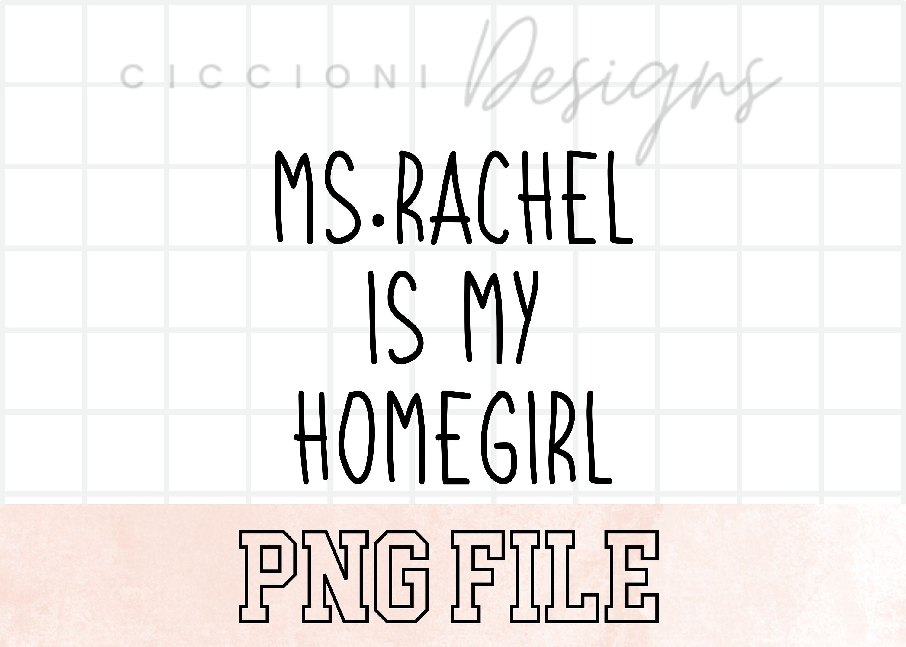 Ms.rachel is My Homegirl PNG, Ms.rachel, Ms.rachel PNG File, Ms.rachel ...