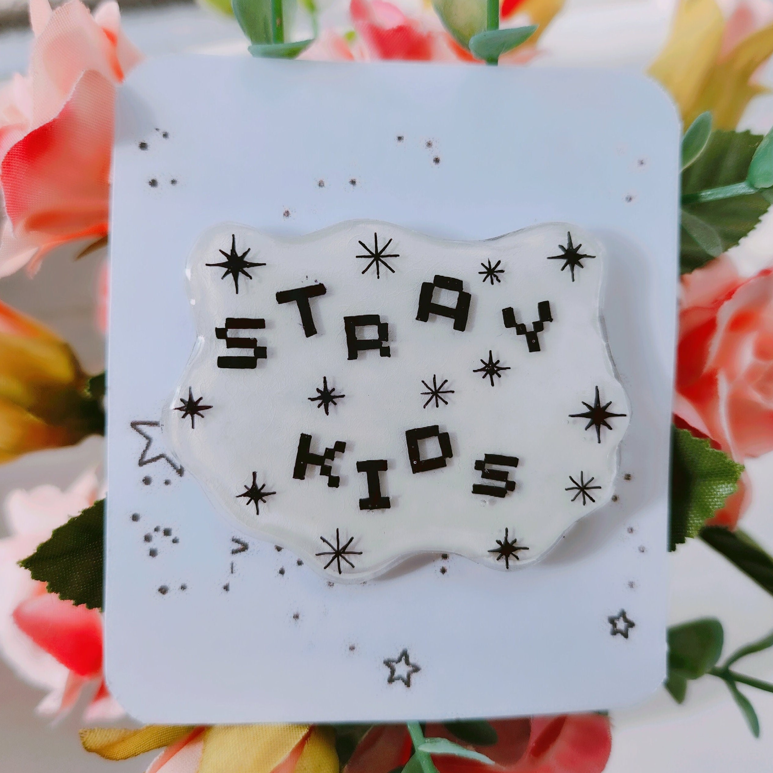 Cute SKZ Logo Pins Straykids Pins, Skz Merch, Skzoo, Kpop Merch - Etsy