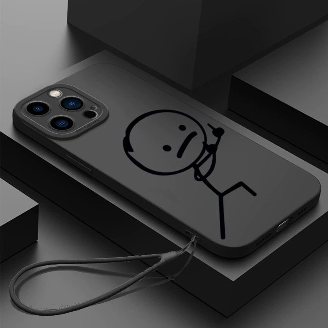 Cartoon Stickman Phone Case for Iphone 11 12 13 14 Pro Max - Etsy