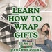 Gift Wrapping Digital Download Ebook- How to Wrap Presents and Wrap It ...