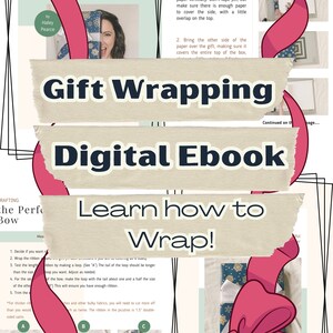 Gift Wrapping Digital Download Ebook- How to Wrap Presents and Wrap It ...