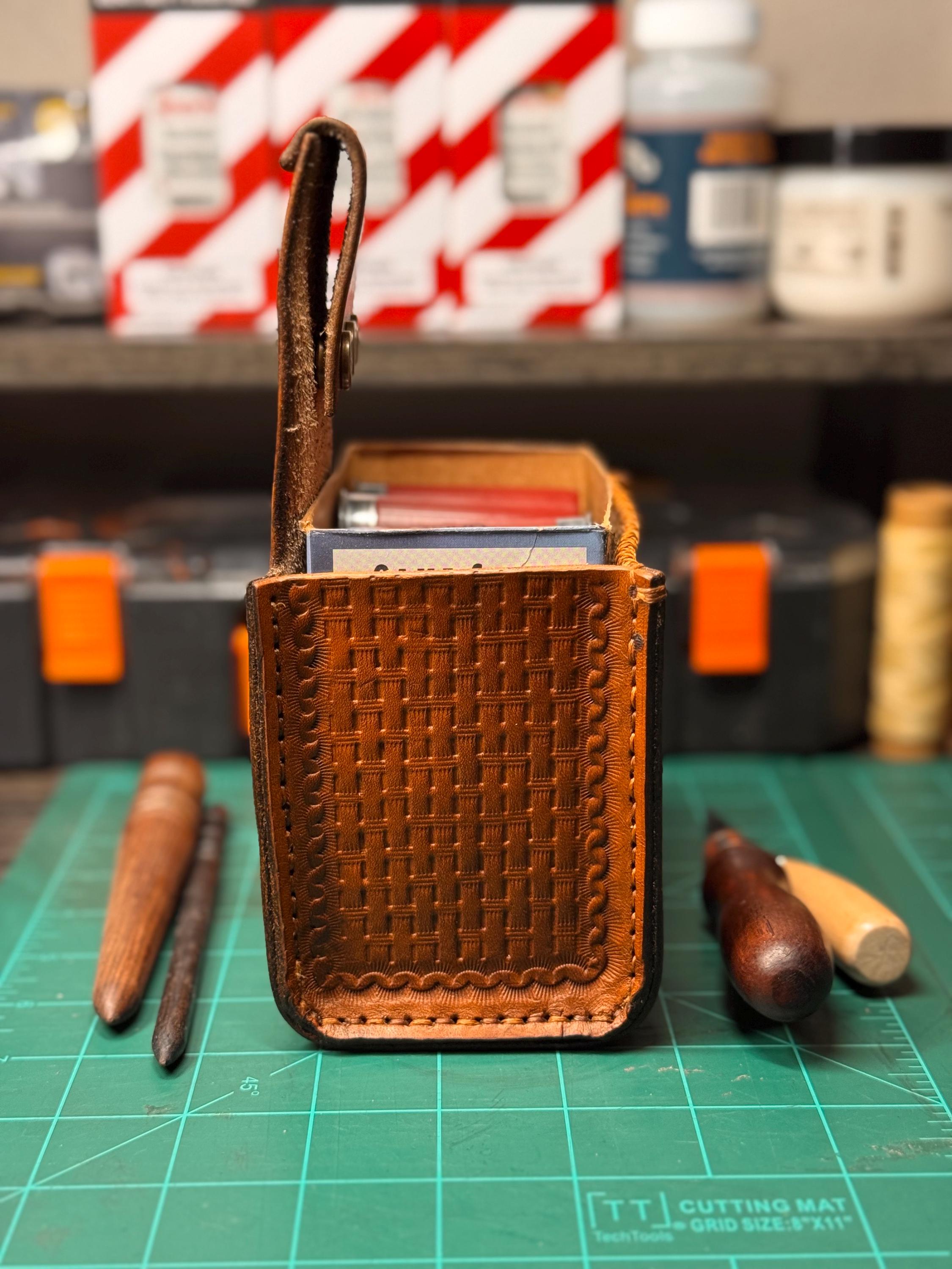 Handcrafted Minimalist Shotgun Shell Pouch *fully Customizable ...