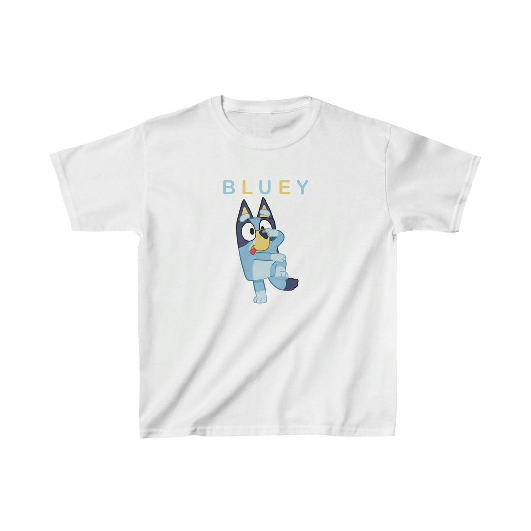 Bluey Kids Heavy Cotton Tee - Etsy
