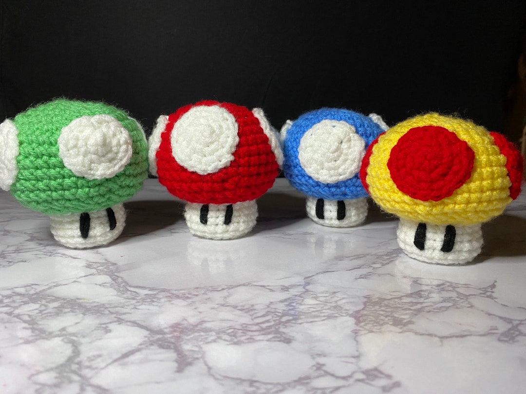 Super Mario Bros Mushroom Plush - Etsy